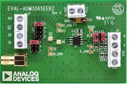 Analog Devices Eval Adm3065eeb1z Interface Development Kit Adm3065e