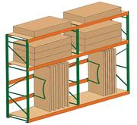 Material Flow Door Storage Racks