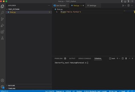 PythonVscodeターミナルで開発をする基本ステップ すごろく