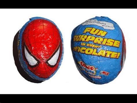 Opening Of Spider Man Surprise Eggs Part YouTube