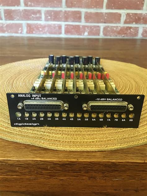 Digidesign Analog Input A D Card For 192 Pro Tools HD Reverb