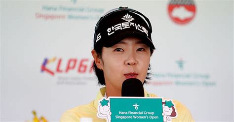 하나금융그룹 싱가포르 여자오픈 2연패에 도전하는 박지영 Klpga
