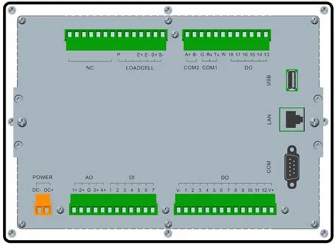LED Display Weighing Scale Controller Ration Packing Indicator Bst K B Fh Weighing