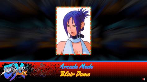Street Fighter Ex Plus Alpha Arcade Mode Blair Dame Youtube