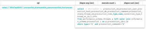 Mysql Sql 통계 Whatap Docs