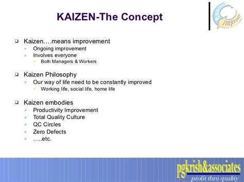 Six Sigma Vs Kaizen