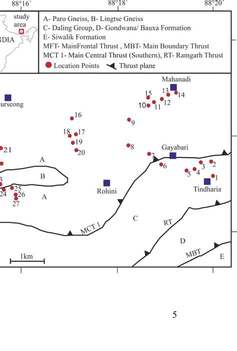 Location Map Of The Study Area Download Scientific Diagram