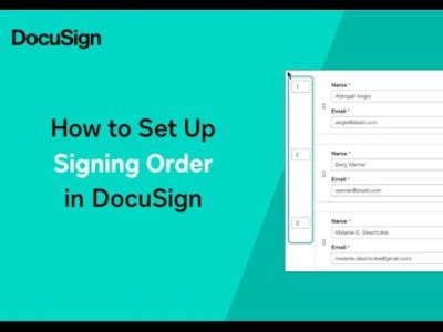 Assistance Setting Up Your Docusign Software Upwork