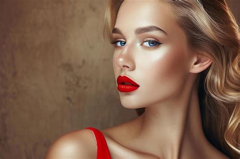 Beautiful Woman Red Lipstick Images Free Download On Freepik