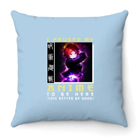 Nobara Kugisaki Anime Girl Throw Pillows Sold By Ismaelskiles Sku