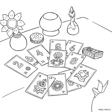 Cartelas De Loteria Para Colorir