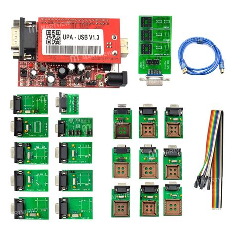 UPA USB V Main Unit ECU Chip Tunning UPA USB EEPROM Programmer With Full Adapter Martview