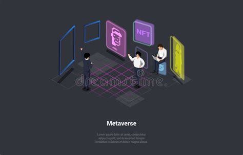 Virtual Global Internet Connection Metaverse With New Experience In