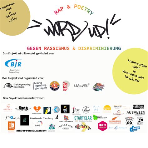 Word Up Rap Und Poetry Gegen Rassismus Und Diskriminierung