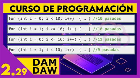 JAVADAM DAW Bucle FOR En JAVA