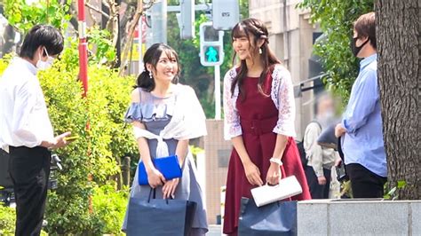 作品「結婚式場付近でモデルのようなパーティドレスを着こなす挙式帰りの女子たちをナンパ！綺麗なフォルムの美女たちに中 しセックス決めちゃいました