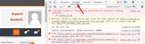 locating your browser s developer console connect for education inc