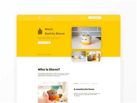 Swirly Steve Home By Tom Emmerson On Dribbble