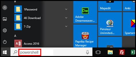 open terminal in windows