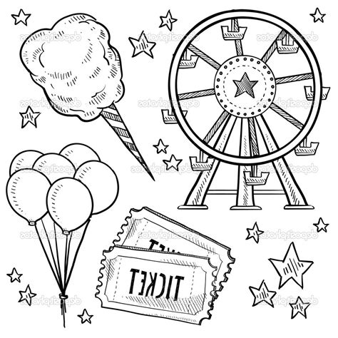Carnival Coloring Pages