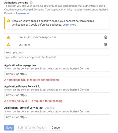 Google Cloud Platform Postman Could Not Complete Oauth Login