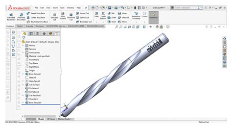 Design A Drill Using Solidworks By Mido Abdulll Truelancer