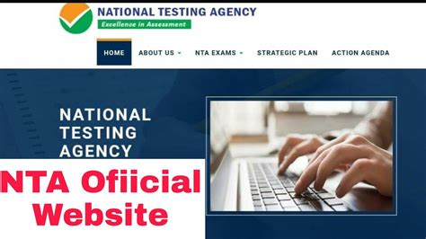 Official Website Of National Testing Agency NTA YouTube