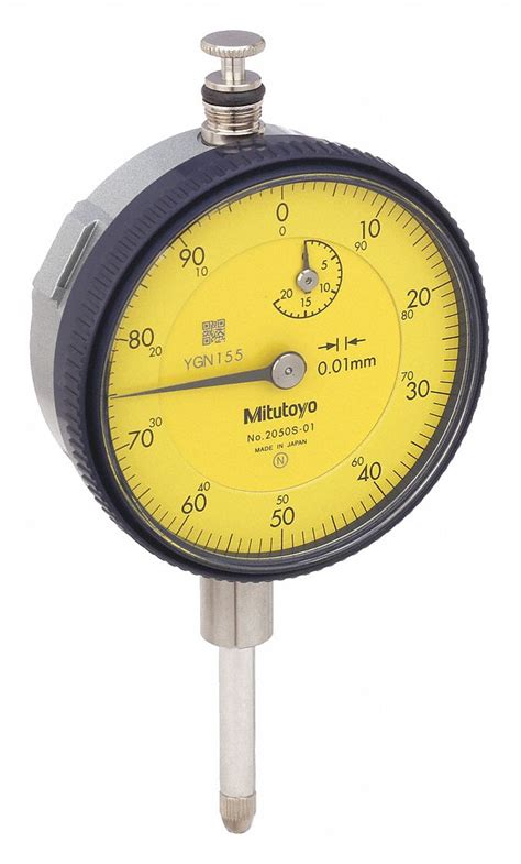 Mitutoyo 0 To 20 Mm Range Continuous Reading Dial Indicator Lug