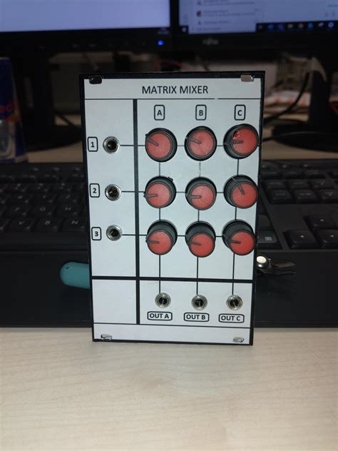 My Cleanest Module Yet The Matrix Mixer R Synthdiy