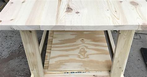 My Mobile Workbench Build With Recessed Miter Saw And Removable Tool