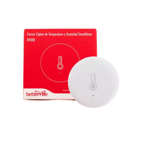 Sensor Zigbee De Temperatura Y Húmedad Smarthome R4089 Sodimac Chile