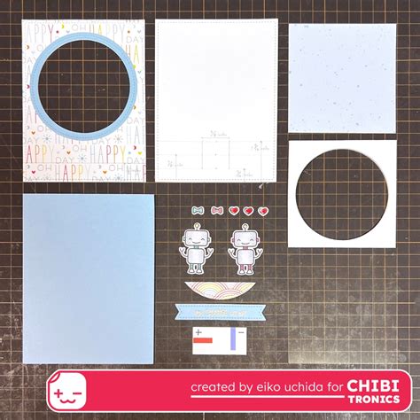 How To Make Light Up Robot Shaker Card With Animating Led Chibitronics