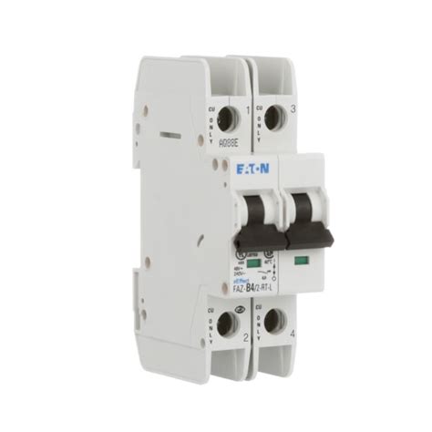 Eaton Cutler Hammer Faz B4 2 Rt L Circuit Breaker Faz B Curve 2