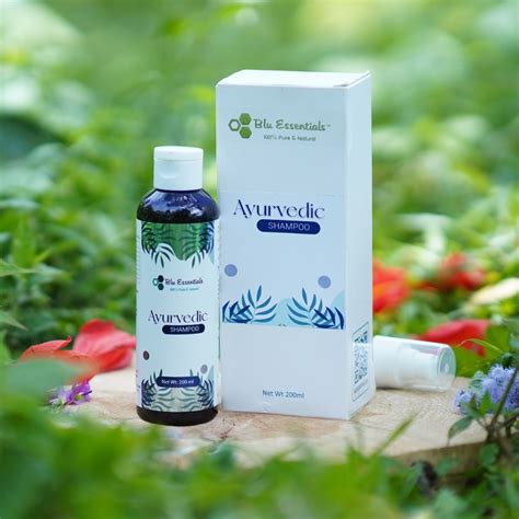Ayurvedic Hair Shampoo Blu Essentials