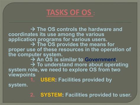Operating System Part 1 Ppt