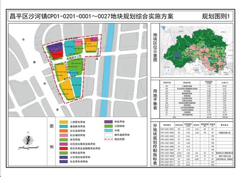 约4054公顷 昌平沙河0201街区规划方案公示中金在线财经号