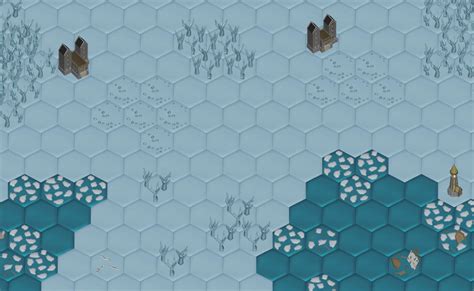 2d Hexagon Tiles Environment Buildings Characters