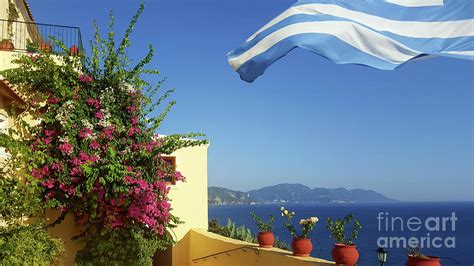The Monastery And The Flag Photograph By Catherine Sullivan Pixels