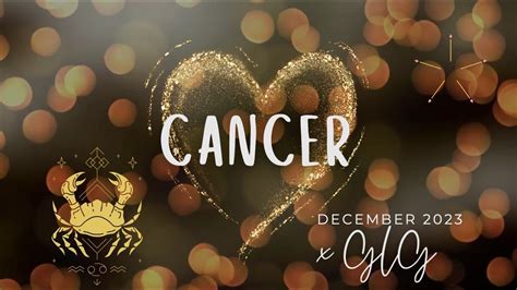Cancer Tarot A Beautiful End To The Year December Youtube