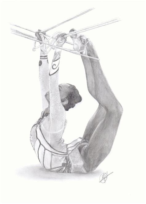 Гимнастки Картинки Нарисованные Карандашом — Картинки фотографии