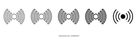 Sensor Icon Simple Outline Illustration Stock Vector Royalty Free 2542001071 Shutterstock