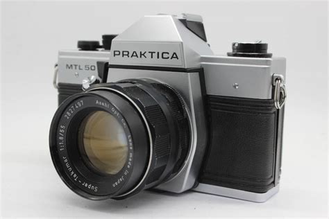 返品保証 プラクチカ Praktica Mtl50 Super Takumar 55mm F18 M42マウント ボディレンズセット