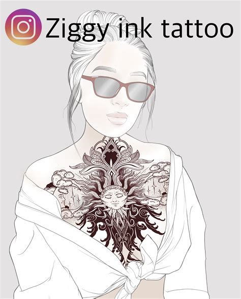 Octopus Chest Tattoo Suicide Girl