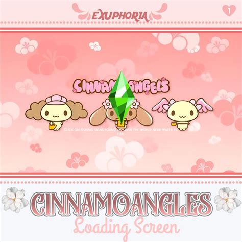 CINNAMOANGLES Loading Screen 1 EXUPH0R1A In 2024 Sims 4