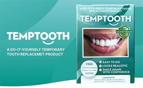 Temptooth Tooth Replacement Product With Coloring Material