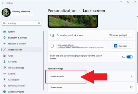 How To Set Lock Screen Timeout In Windows 11