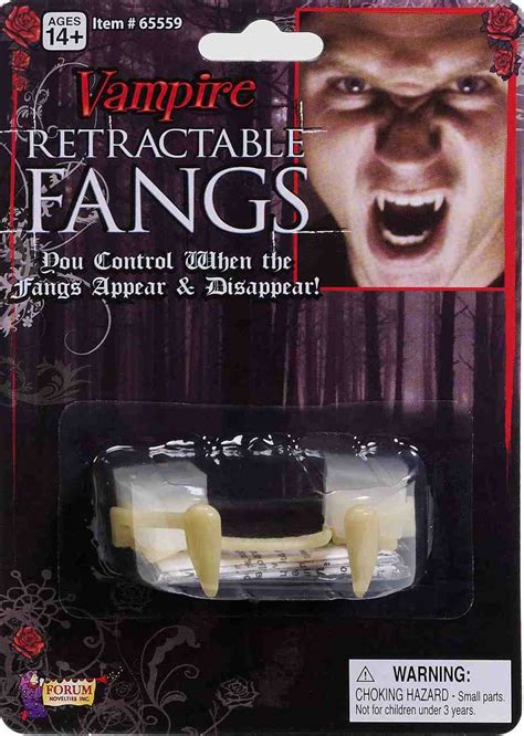 Retractable Vampire Fangs