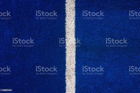 블루 패들 테니스 코트 흰색 라인과 파란색 법원 수평 스포츠 포스터 인사말 카드 헤더 웹 사이트 0명에 대한 스톡 사진 및 기타 이미지 Istock