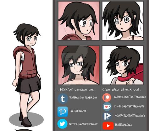 Rwby Ruby Age Progression Preview By Thatfreakgivz On Deviantart