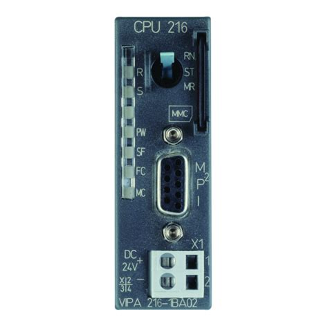 Pro C Process Control Ürünler VIPA PLC Sistem 200V CPU lar